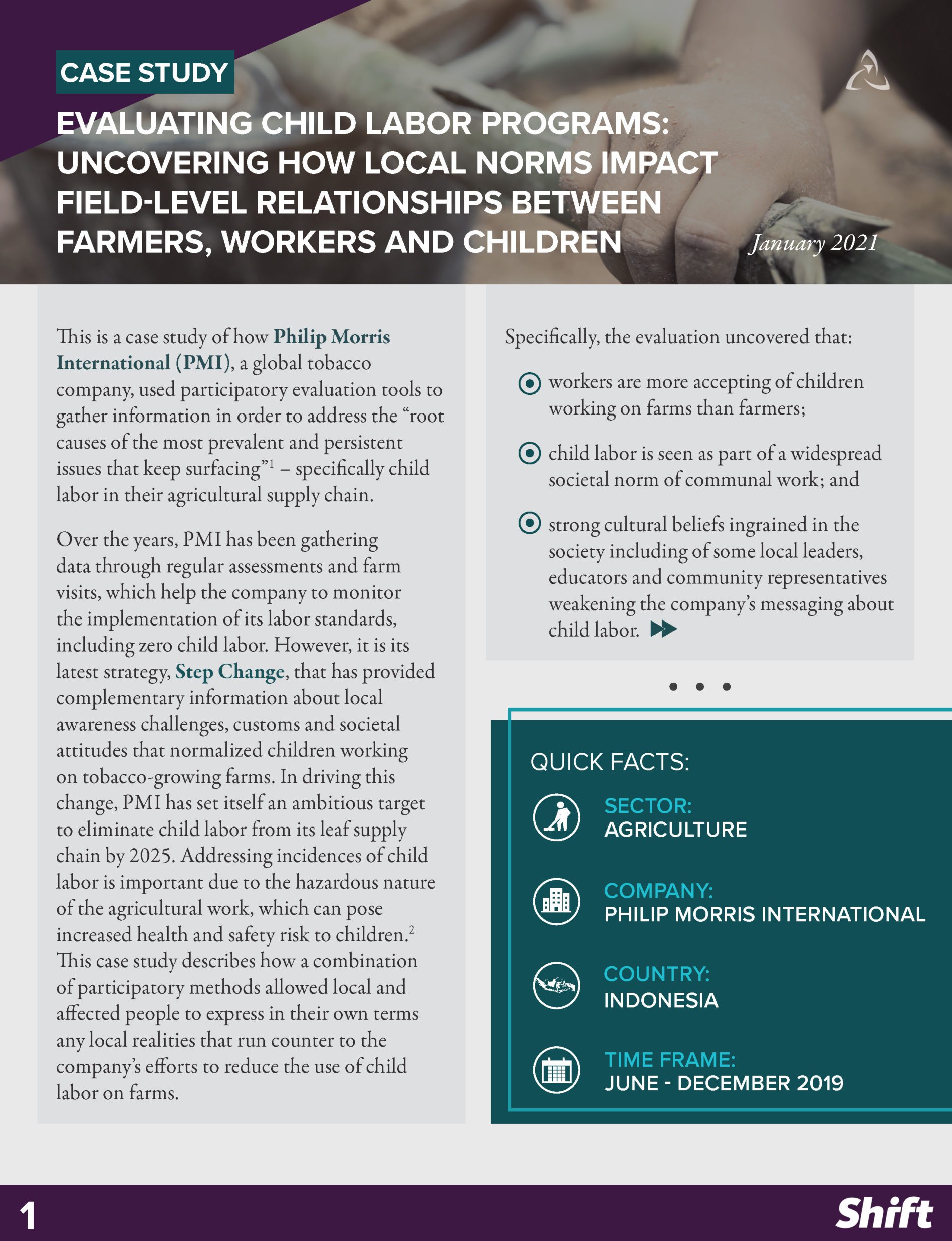 Evaluating Child Labor Programs: Uncovering How Local Norms Impact ...